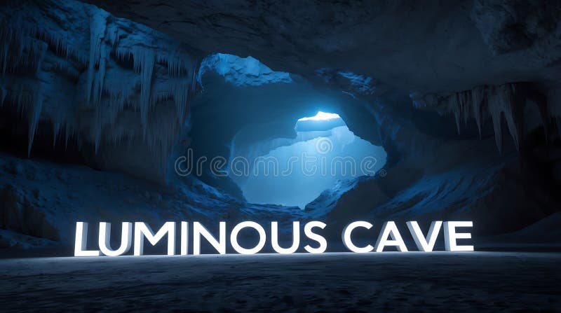 Explore the Captivating Features of a Luminous Cave Illuminated by ...