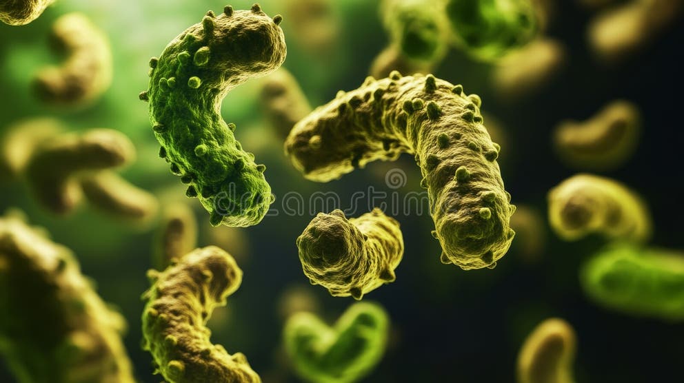 Microscopic Realm Teeming with Diverse Bacteria Under Gigapixel Clarity ...