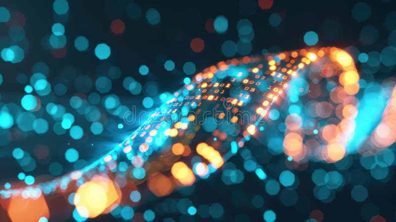 Explore the Captivating Realm of Digital Data. Experience Vibrant ...