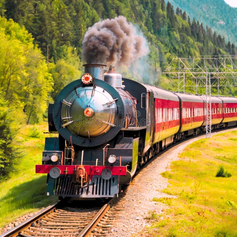 "Captivating Train Images: a Visual Journey through Rail Transport ...