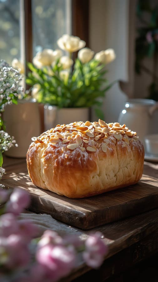 Explore the Charm of Traditional Italian Easter Dove Bread Resting in ...