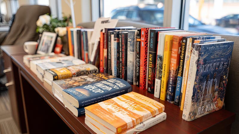 Juneteenth Book Display on Table Stock Image - Image of justice ...