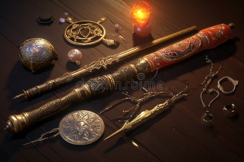 Explore a Collection of Mystical Runeinscribed Stock Illustration ...