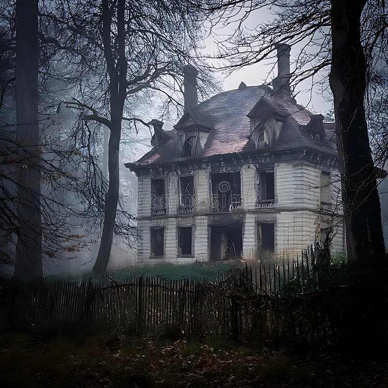 Haunting Spooky and Eerie Background Set. Stock Photo - Image of ...