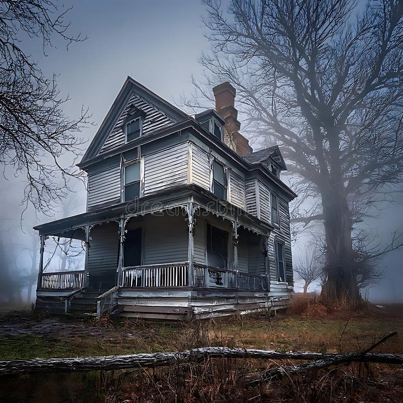 Haunting Spooky and Eerie Background Set. Stock Photo - Image of ...