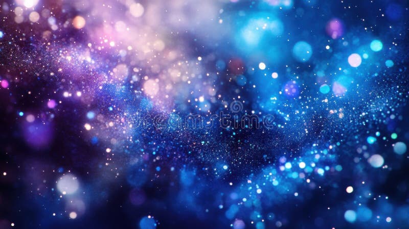 Colorful Cosmic Background with Stars and Glowing Lights, Perfect for ...