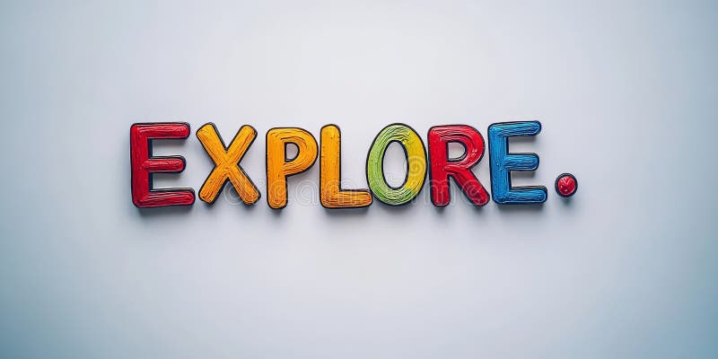 Explore Colorful Text with Playful, Three-Dimensional Typography on a ...