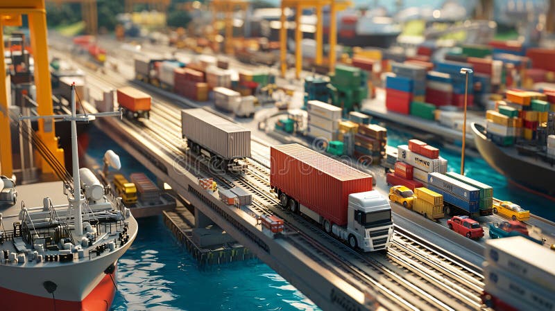 Explore the Complex Dynamics of Freight Transportation in a Miniature ...