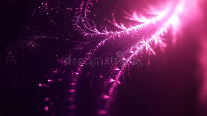 Explore Complex Fractal Structures in Vivid Pink and Purple Colors ...