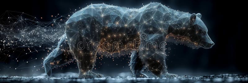 Explore the Concept of a Futuristic Digital Bear through Hightech ...