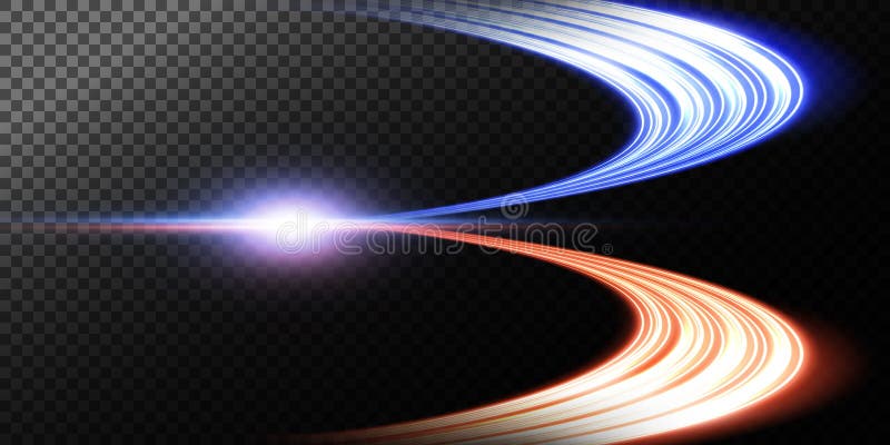 Create Stunning Dynamic Light Trails on a Dark Background for ...