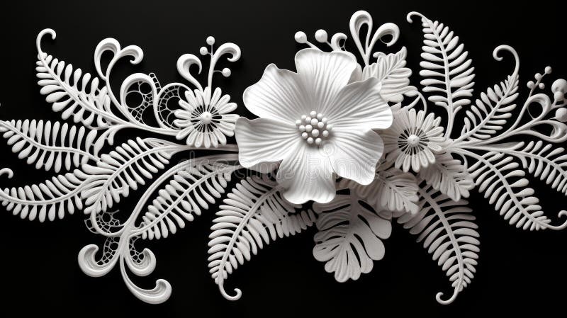 Explore Contemporary Style with Geometric Lace Patterns in ...