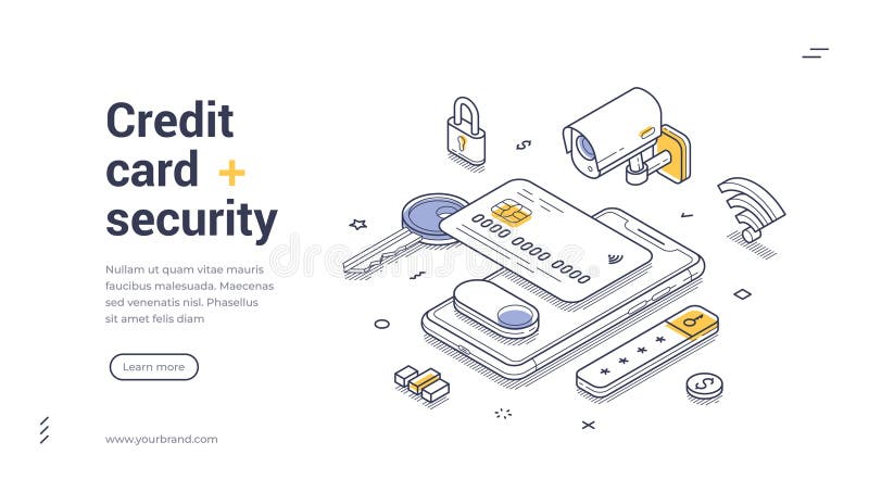 Explore Credit Card Security Measures with this Effective Web Banner ...