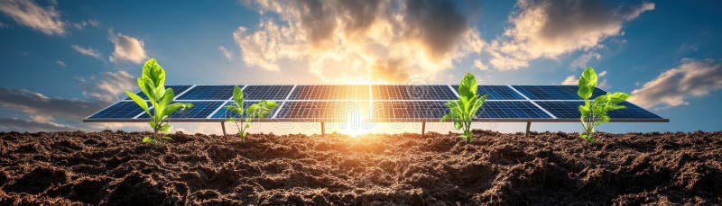 Explore a Cross-section Diagram Showcasing a Solar Grid System ...