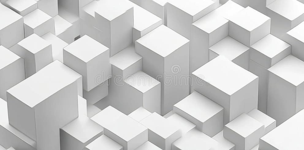 Explore Cube Structures, Abstract Design with Geometric Theme Stock ...