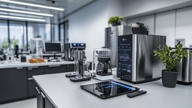 Innovative Coffee Brewing Technology Modern Lab Environment Equipment ...