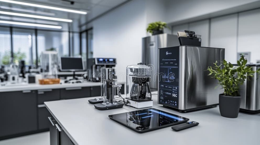 Innovative Coffee Brewing Technology Modern Lab Environment Equipment ...