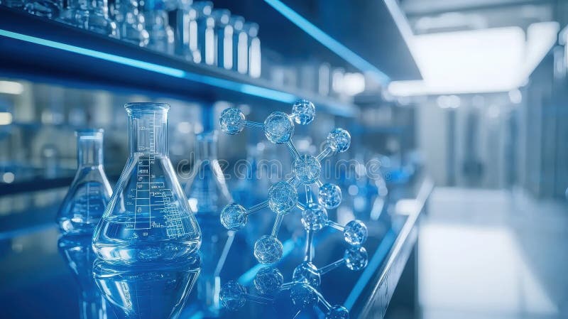 Exploring Modern Lab Innovations Glassware and Molecules in Scientific ...