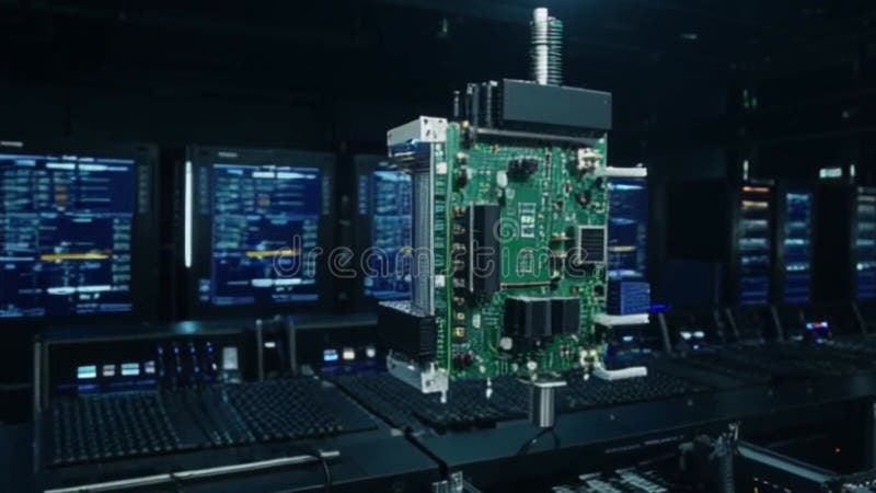 Innovative Circuit Board and Processors in a Big Data Environment Stock ...