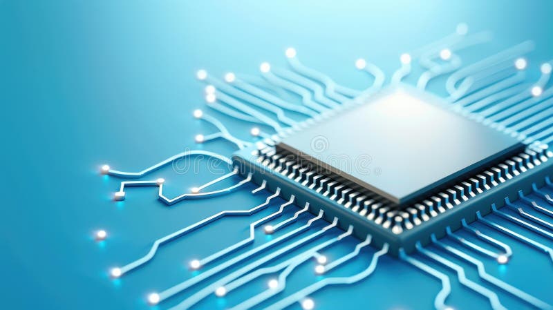 Explore the Cuttingedge of Tech with this Futuristic Microchip Design ...