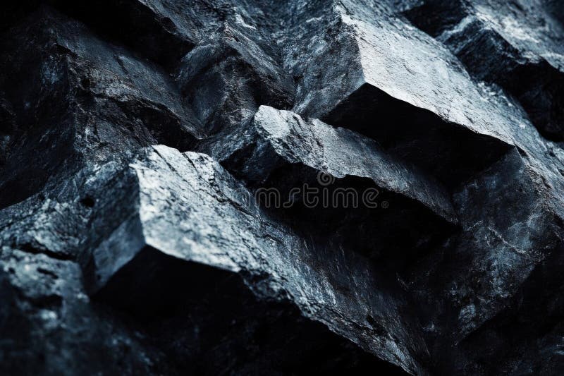 Explore Dark Rock Texture Close Up for Geology Concept and Stone ...