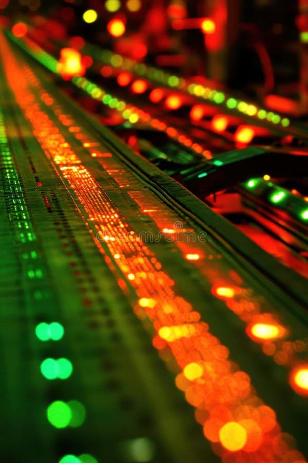 Explore the Dazzling Array, Lines of Light, Color Palette, and Glowing ...