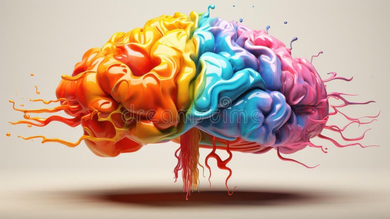 Explore the Depths of the Human Mind with Vibrant Colors and Dynamic ...