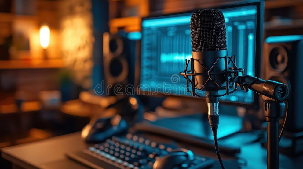 Home Studio Podcasting Essential Recording Equipment Setup for Audio ...