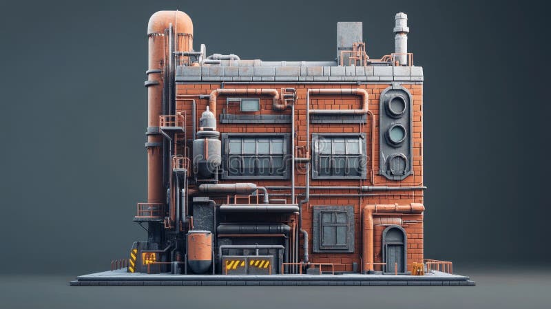 Advanced Refractory Brick Structure with Heat Resistant Design Stock ...