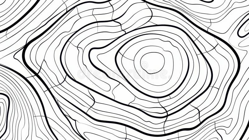 Explore Detailed Terrain Maps Featuring Contour Lines, Trails, and ...