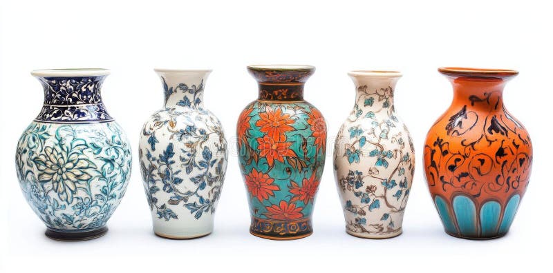 Explore Different Ceramic Vases Styles with Unique Patterns and Colors ...