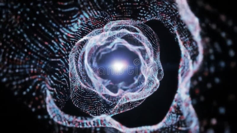 Explore a Digital Vortex of Light and Energy in a Mesmerizing Animation ...