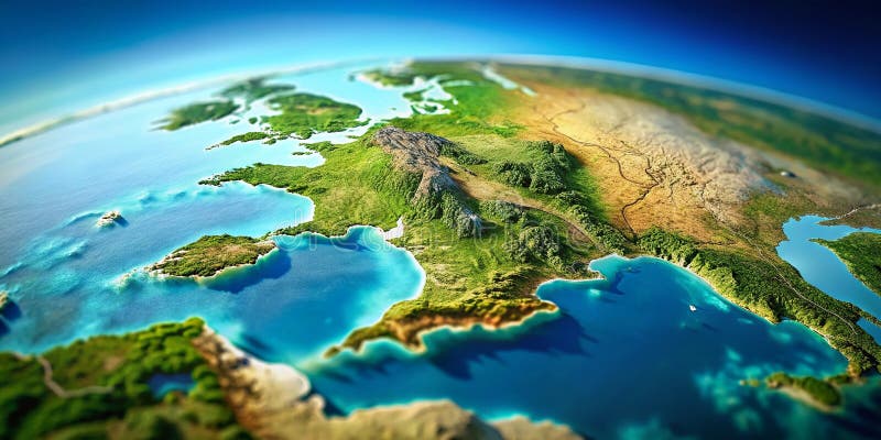 Explore Dorset County with Stunning 3D Animated Map of England ...