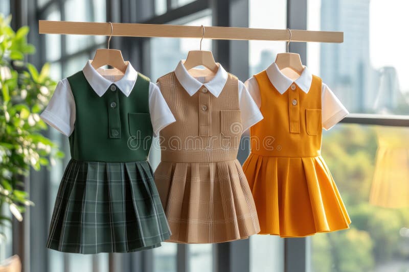Explore Durable and Stylish School Uniforms with Geometric Patterns ...