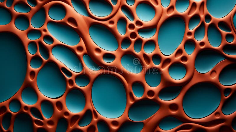 Explore Dynamic Cell Structures and Bold Contrasts with Flat Textures ...