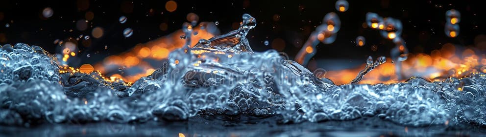 Explore the Dynamic Contrast between Water and Fire through ...