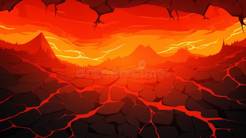 Lava Formations Stock Illustrations – 262 Lava Formations Stock ...