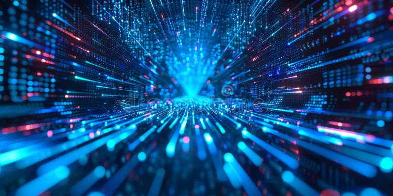 Explore the Dynamic and Futuristic Data Flow with Digital Network ...