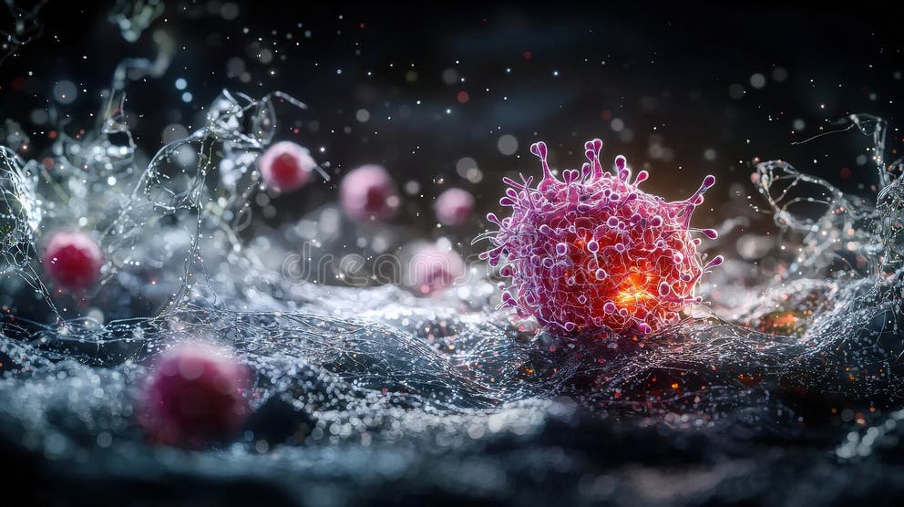 Vibrant Microbial Action in Fluid Dynamics Laboratory Environment ...