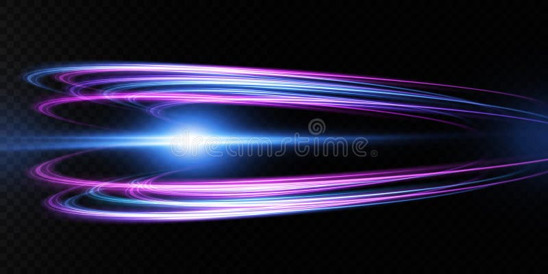 Explore Dynamic Light Trails Created with Vibrant Colors and Enhancing ...