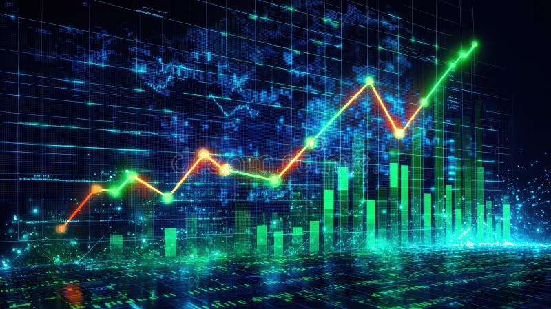 Market Trends Analysis Business Sector Data Visualization Digital ...