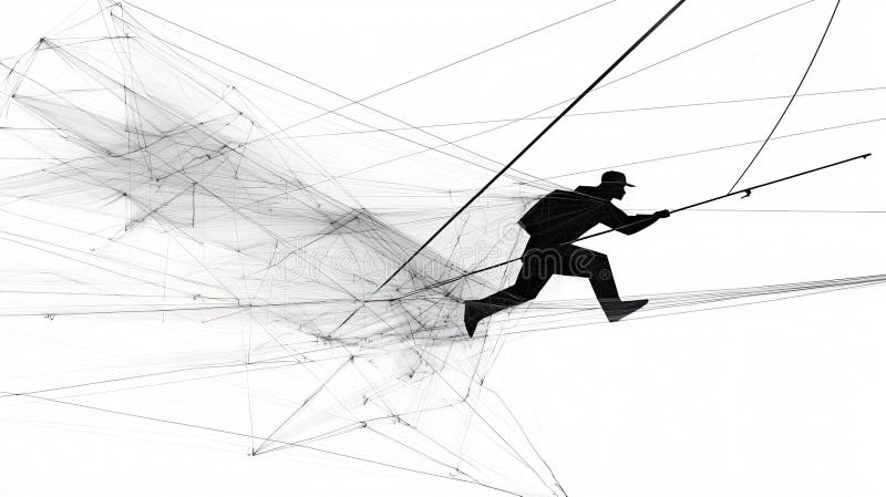 Explore the Dynamic Movement of Minimal Line Art through the Expression ...
