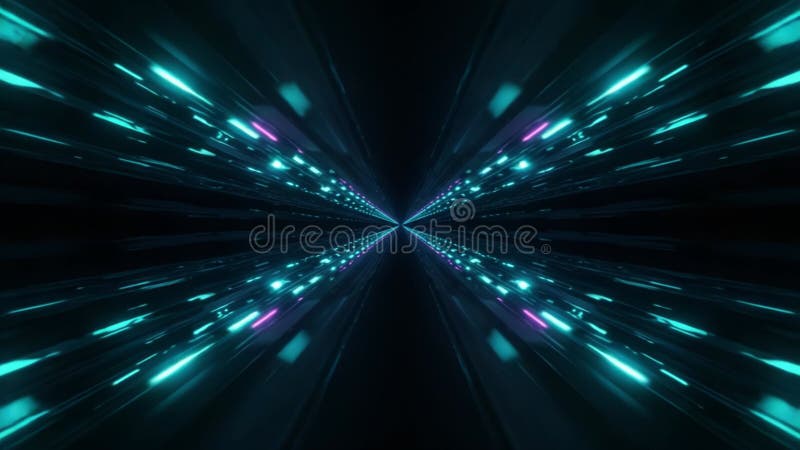 Explore a Dynamic Visual Journey through an Abstract Tunnel of Light ...