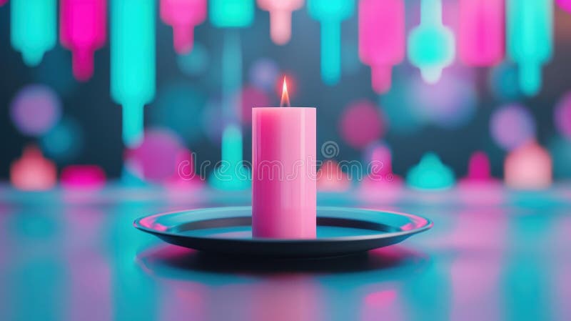 Explore the Dynamic World of Finance with a 3D Candlestick Chart ...