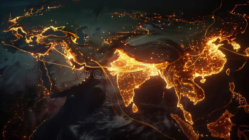 Explore Earths Illuminated Cities and Natural Features from an ...