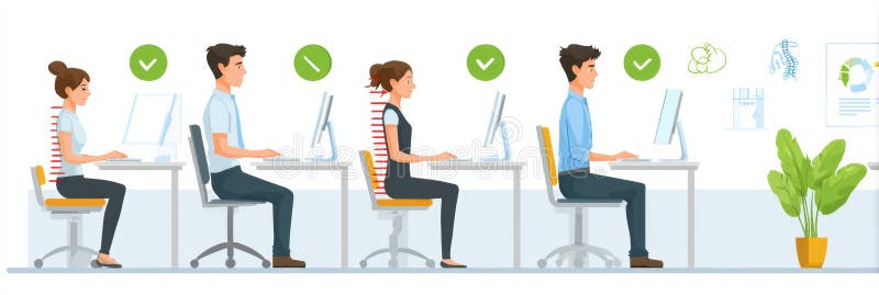 Explore Effective Tips for Maintaining Good Posture while Working at a ...