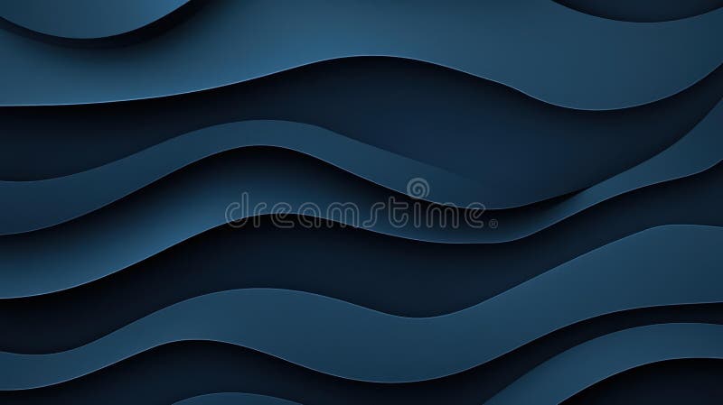 Explore the Elegance of a 3D Navy Blue Abstract Banner, Featuring ...