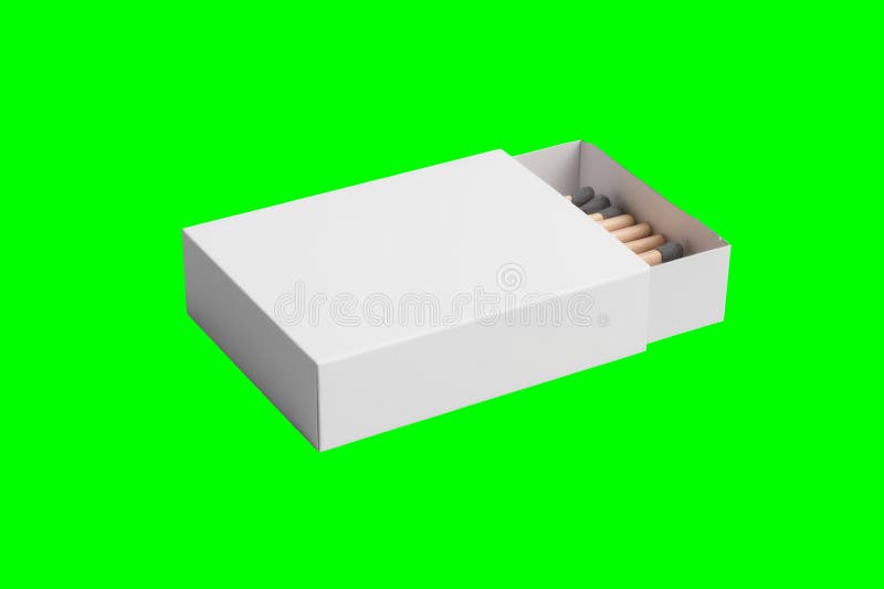 Solid White Matchbox with Striking Bar Minimalist Design Studio Close ...