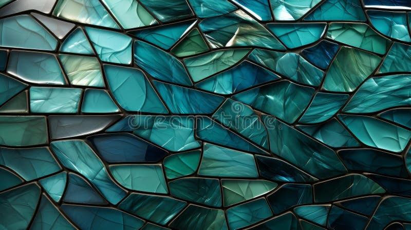 Explore an Elegant Glass Tile Texture with a Glossy Surface, Vibrant ...