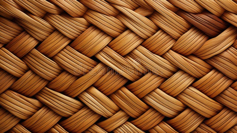 Explore Elegant Rattan Weave Artwork with Organic Shapes, Flat Texture ...